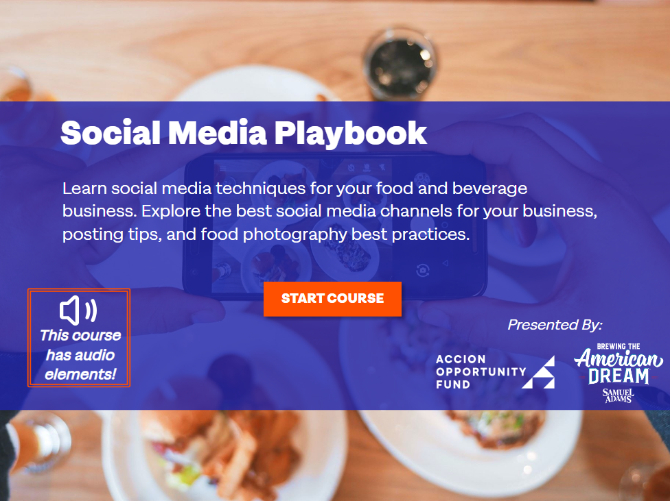 Social Media Playbook - Accion Opportunity Fund